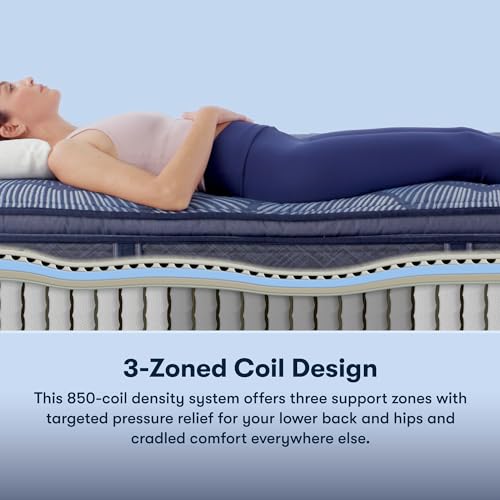 Serta Perfect Sleeper Ultimate 12" Queen Mattress - Extra Firm, Cooling Gel Memory Foam, Pocket Innersprings for Motion Isolation, Edge Support, CertiPUR-US Certified - Oasis Sleep