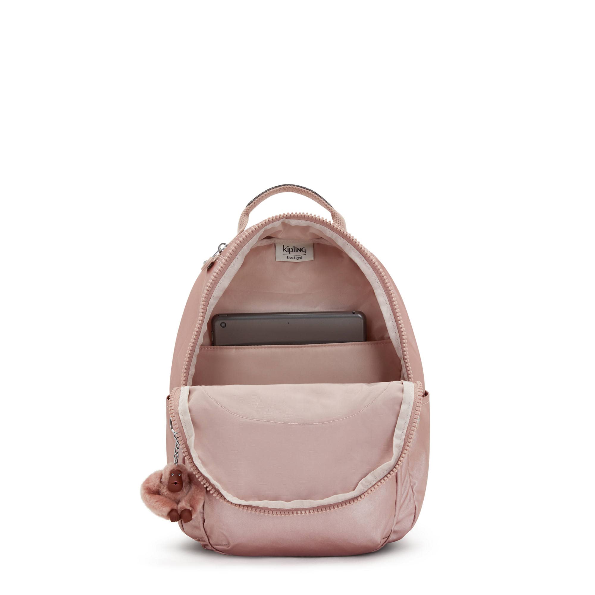 Kipling Women's Seoul Small Tablet Backpack, Durable, Padded Shoulder Straps with Tablet Sleeve, Bag