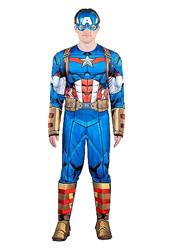 Jazwares MARVEL Captain America Adult Costume Small