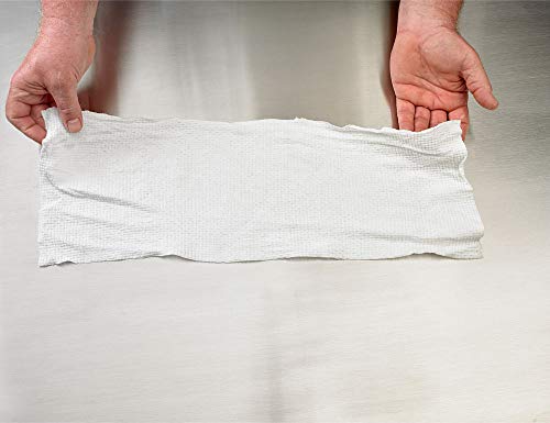Mercer Culinary BLU Medium-Duty Compressed Foodservice Towel-50/Pack, 9-1/2 x 23-1/2, 50 Pack