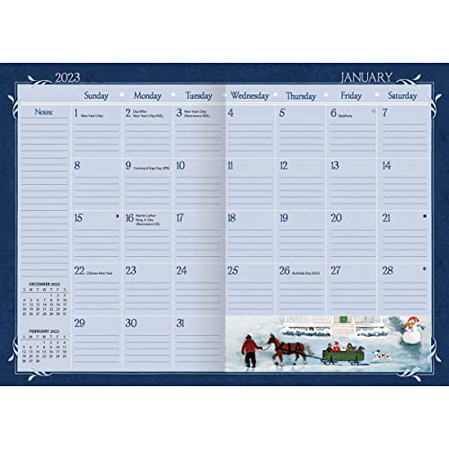 LANG LANG FOLK ART⢠2023 MONTHLY PLANNER (23991012099)