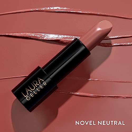 LAURA GELLER NEW YORK Modern Classic Lipstick - Novel Neutral - Ultra-Rich Color - Luxurious and Lightweight - Cream Finish