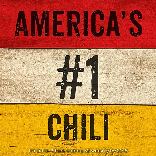 Hormel Chili Hormel No Bean Less Salt Chili, 15 Ounce (Pack of 8)