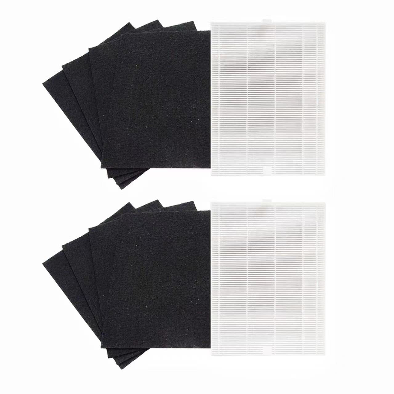 New Replacement Hepa Filter Compatible for Winix Plasma Wave 113050,P150,B151, C545 Air Purifiers,Part Number 1712-0096-00, 2 HEPA Filters + 8 Carbon Pre-Filters