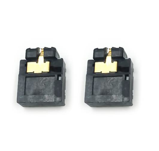 New for XboxOne S Headphone Socket Headset Port Pack 2 Replacement, Compatible with for Xbox One Slim Wireless Controllers, Original Black 3.5mm Audio Interface Jack Jacket Spare Parts