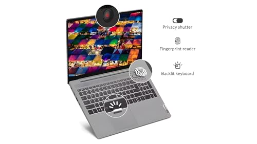 Lenovo Flex 5 Laptop, 14.0" FHD Touch Display, AMD Ryzen 7 5700U, AMD Radeon Graphics, Backlit Keyboard, Fingerprint Reader, Long Battery Life, Windows 11 (16GB RAM | 1TB PCIe SSD)