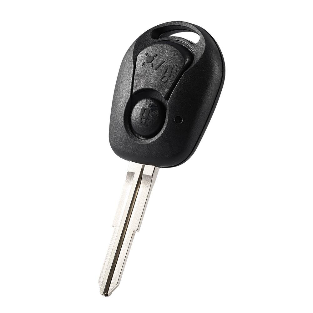 Key Shell, Car Remote Key Shell Fit for SsangYong for Actyon for Kyron for Rexton Case Cover Fob 2 Button