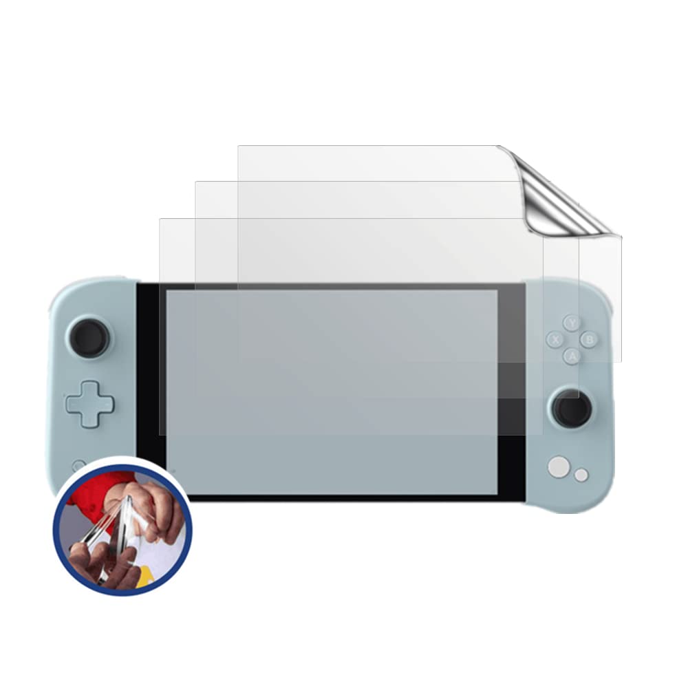 MIHENCE [ 3PCS ] Compatible with AYANEO NEXT Screen Protector, PET Premium Real HD Protective Film Compatible for AYA Neo Next/Next Pro - 7 Inches Handheld Game Console