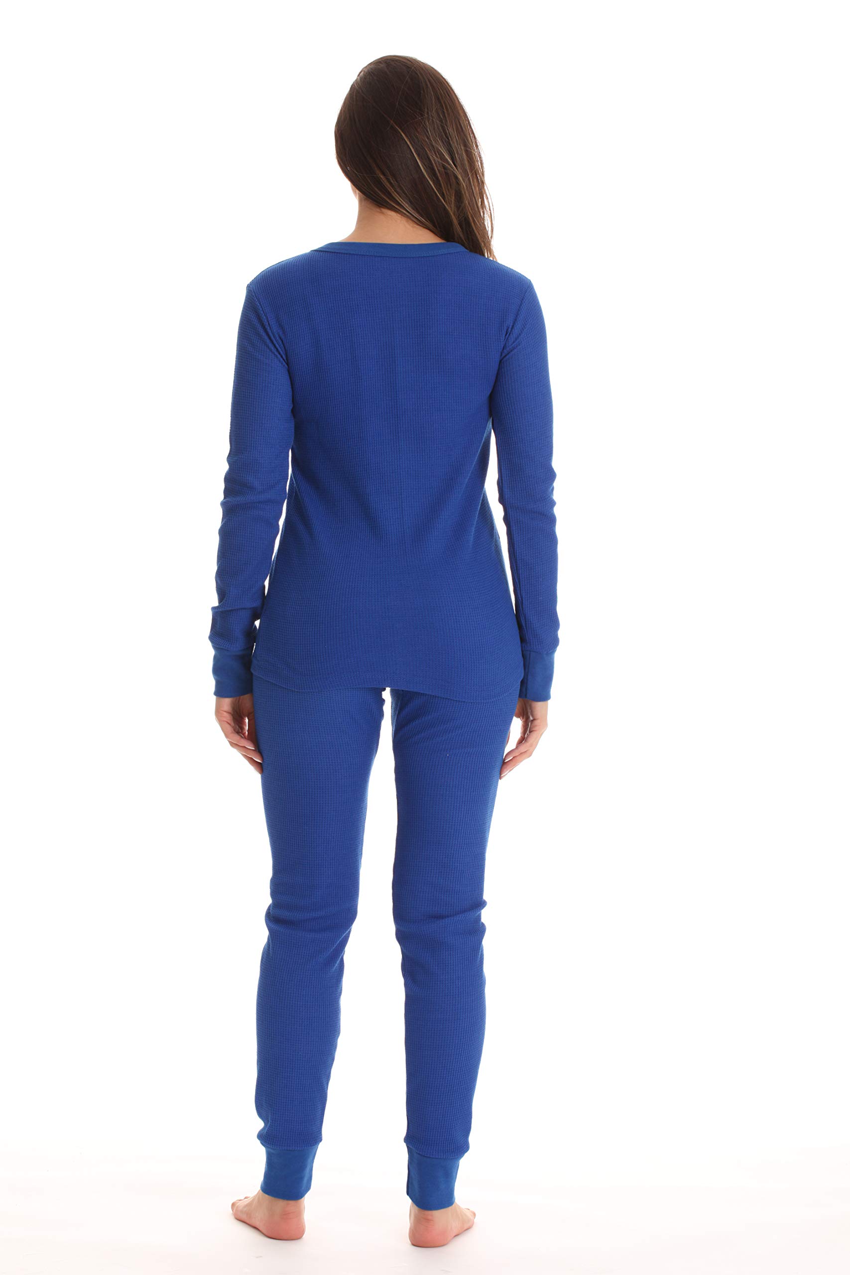 Just Love Women's Thermal Underwear Pajamas Set 95862-ROY-L