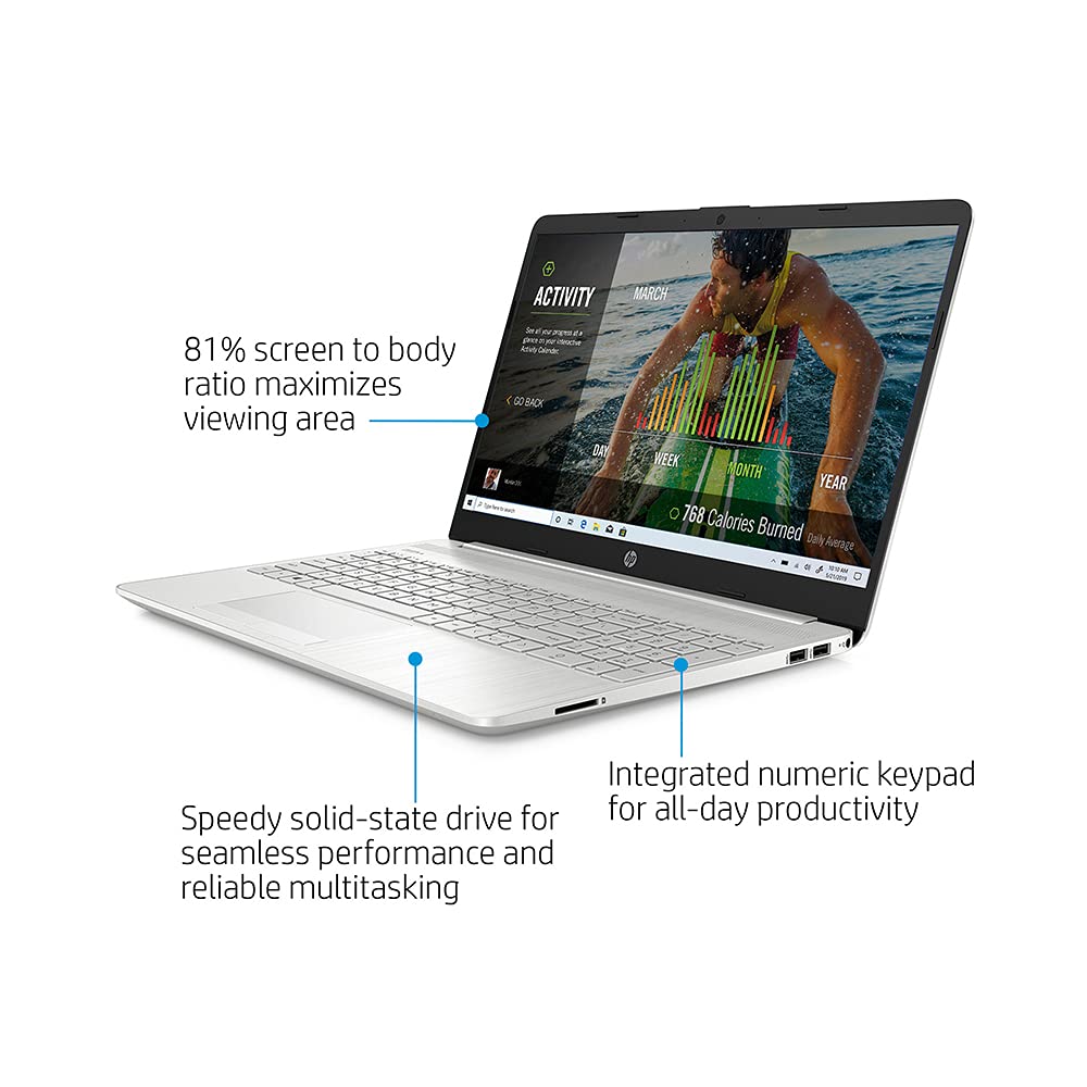 HP 2022 15.6 FHD Laptop Computer, 11th Gen Intel Core i5 1135G7(Beats Intel i7 1065G7), 32GB RAM | 2TB SSD | Free 32GB USB Business Card