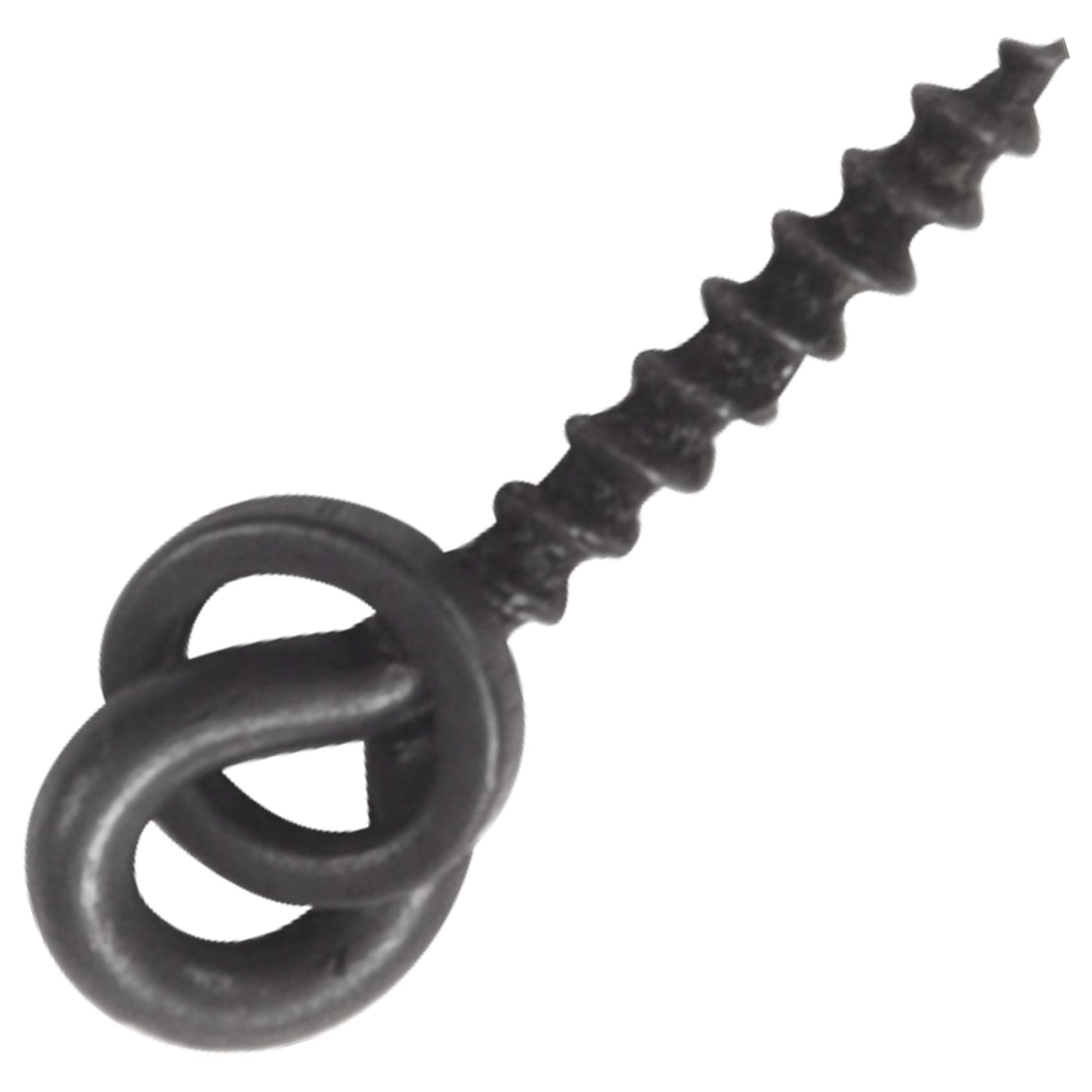 Misaso 50pcs Fishing Boilie Screw with Solid Ring Bait Tool Chod Rigs Fishing Hair Tackle Accessory