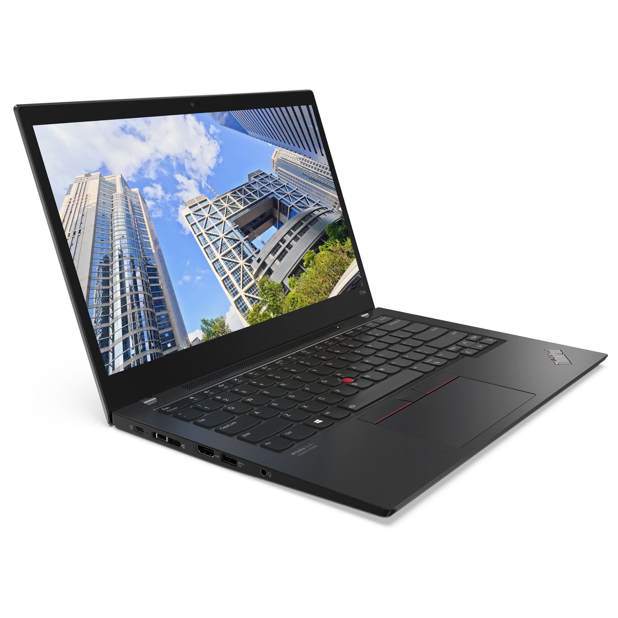 Lenovo ThinkPad T14S Gen 2 Business Laptop 14” FHD IPS Touchscreen (500 nits) AMD 5000 Series Octa-core Ryzen 7 Pro 5850U 32GB RAM 1TB SSD Fingerprint Backlit Keyboard USB-C Win10Pro + HDMI Cable
