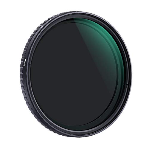K&F Concept 82mm ND8 to ND128 Variable Neutral Density Filter Slim Fader ND Filter 3 Stop to 7 Stop ND8-ND128 for Camera Lens NO X Spot Nanotec Ultra-Slim Weather-Sealed