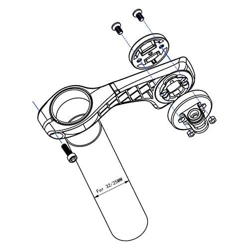 MACIMO Bicycle Computer Camera Mount Holder Mountain Bike Handlebar Odometer Rack for //Mileage/