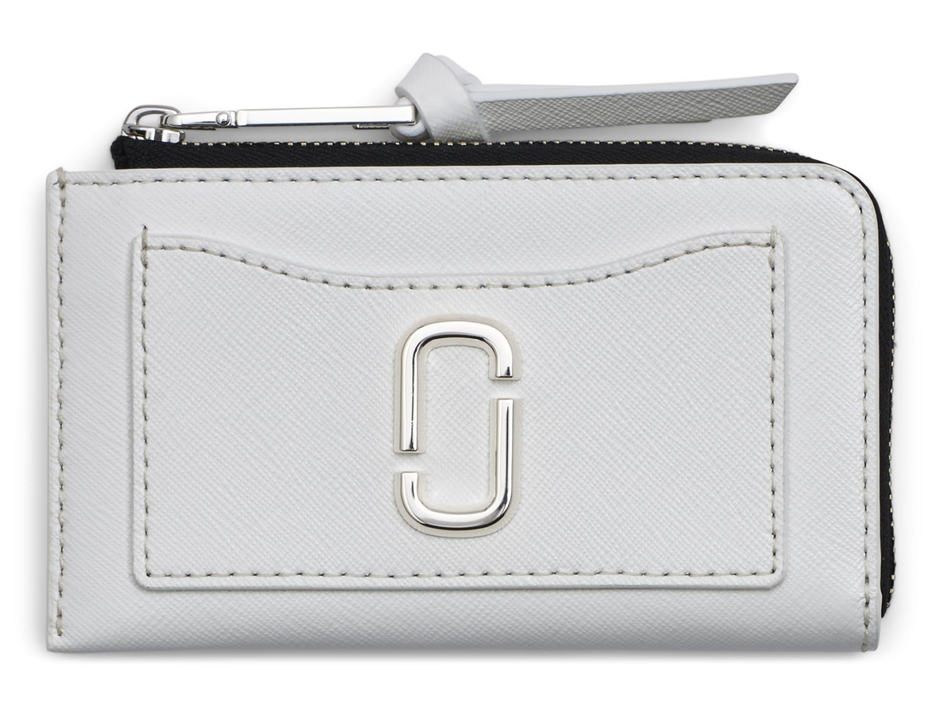 Marc Jacobs The Utility Snapshot Tonal Top Zip Multi Wallet, White