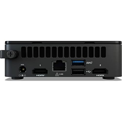 Intel 2023 Newest NUC 12 Pro Kit NUC12WSKi70Z Mini Desktop Computer, 12th Gen 12-Core i7-1260P, 64GB DDR4 RAM, 2TB PCIe SSD, WiFi 6, Bluetooth, Windows 10 Pro, BROAG Mousepad