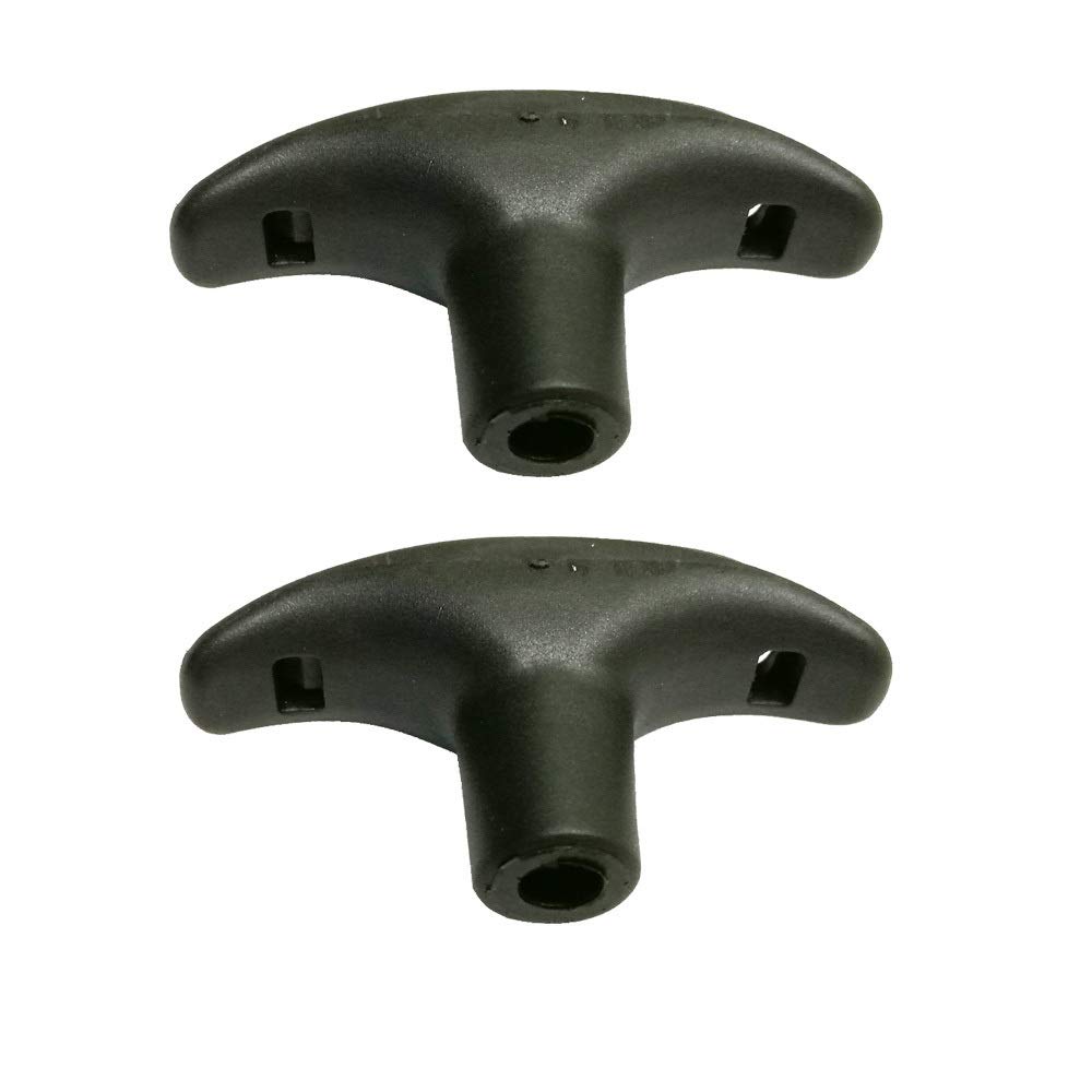 Kayak Rudder T Shaped Handle Cap Rope Handle Rudder Control Systems Accessory (Color : 1PC)