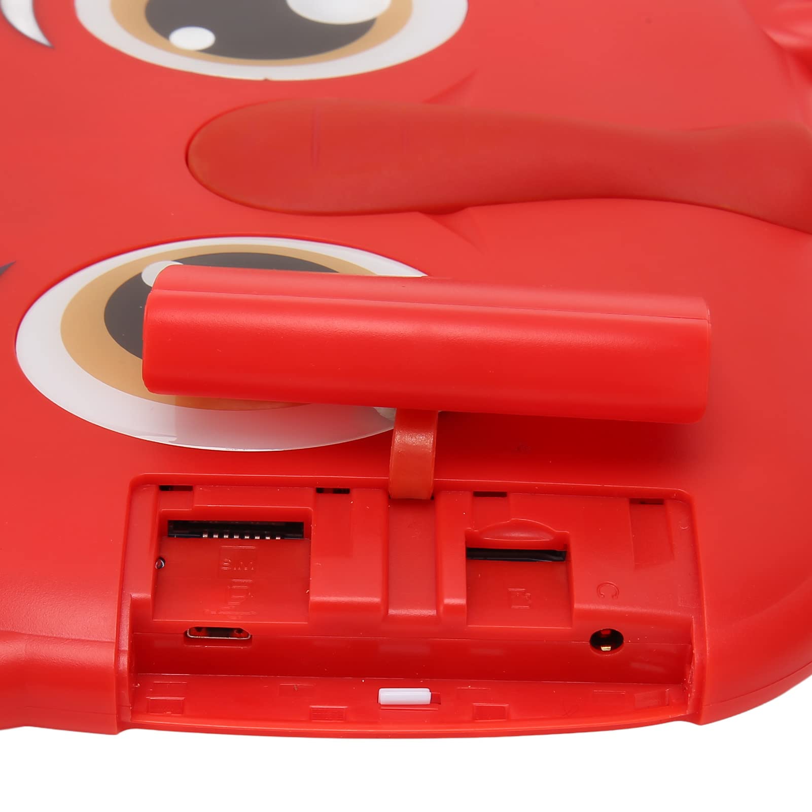 Kids Tablet, US Plug 100β240V Dual Camera Kids Tablet 5500mAh 7 Inch Support WiFi HD 1080P for Children (Red)