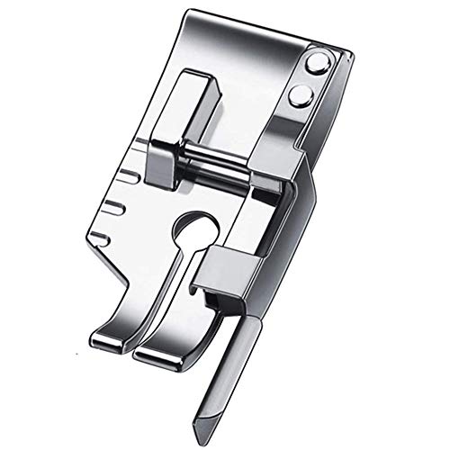 YRDQNCraft 1/4 Inch Presser Foot for Low Shank Snap-On Singer, Brother, Babylock,Janome, Juki, Kenmore, New Home, White, Simplicity