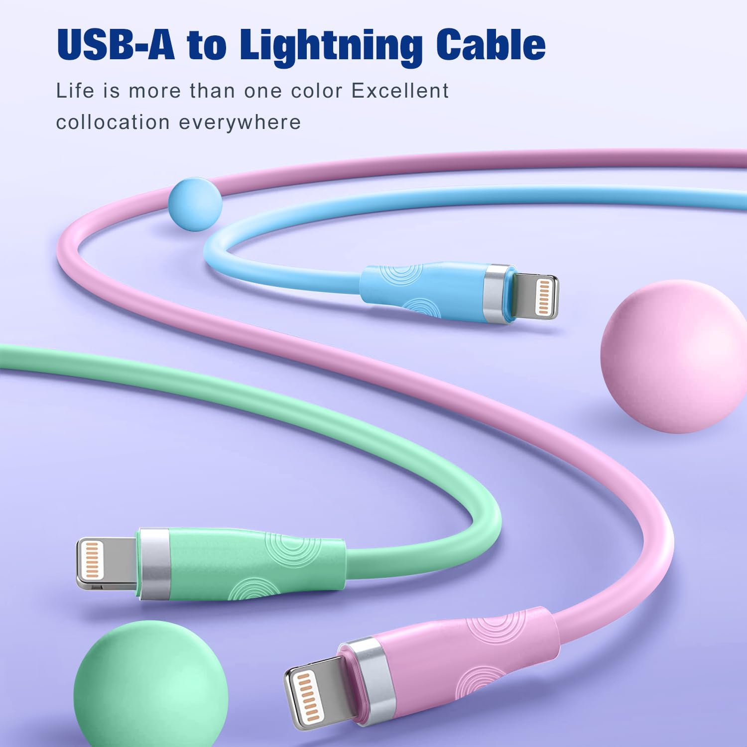 iPhone Charger 3Pack 10FT [Apple MFi Certified] Lightning Cable USB Fast Charging Cord iPhone Charging Cable Compatible with iPhone 14 13 12 11 Pro Max XR XS X 8 7 6 Plus SE iPad(Multi-Color)…