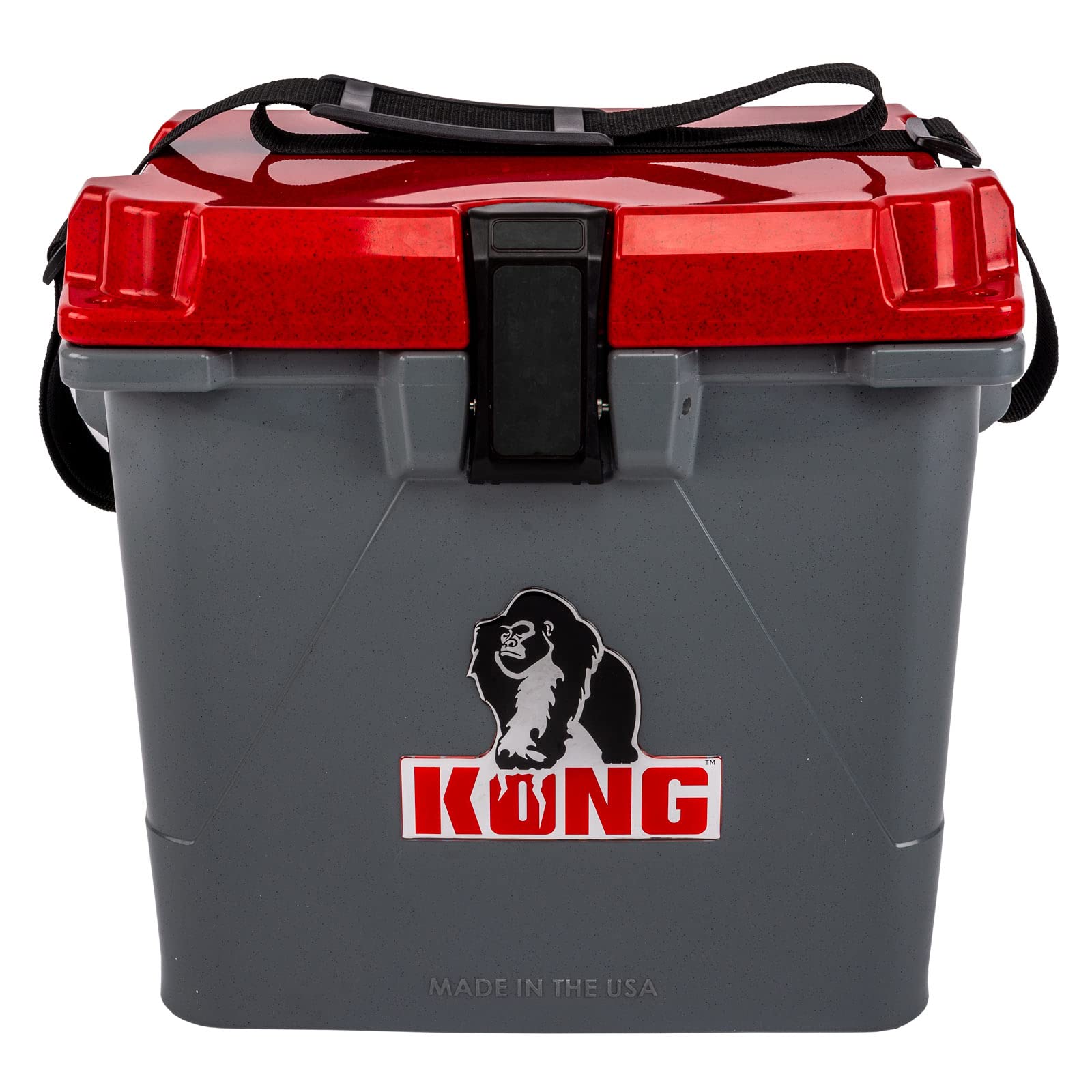 KONG Coolers | 20 Quart Cooler | Made in The USA | Durable Rotomolded Cooler (Rugged Red)