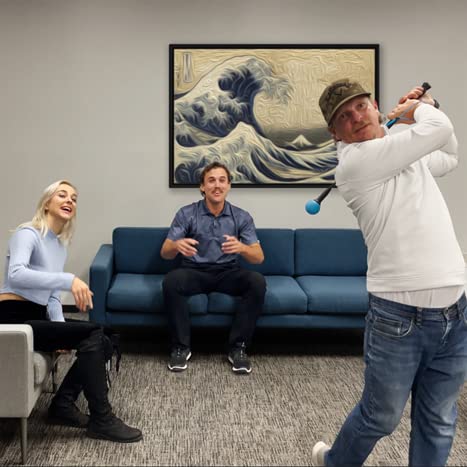 PHIGOLF World Tour Edition -Home Golf Simulator (Sensor ONLY) Access 38,000+ Actual Golf Courses Worldwide. Includes: 9-axis Swing Sensor. Supports Android & iOS. Note - Swing Stick NOT Included