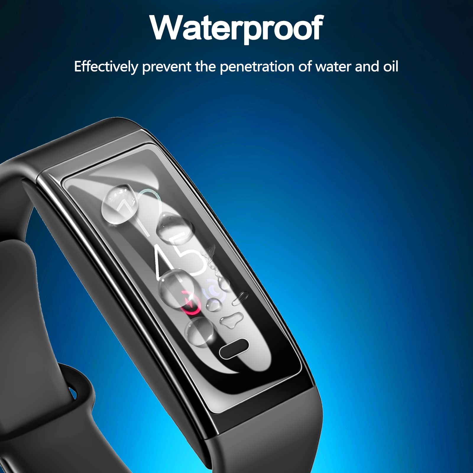 LDSXAY 10 Pack Amazon Halo View Screen Protector, Upgrade Flexible Soft Screen Protector Cover Film Accessories for Halo View Smart Watch 2021, Anti Scratch (Clear)