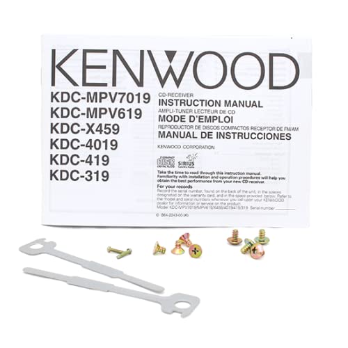 KDC-419 Old School Kenwood CD Remote 50W x 4 Car Stereo Radio