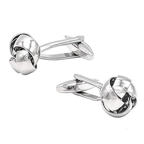 Men's tie Clip Cufflinks Glossy Plain Metal Cufflinks Men's French Casual Long Sleeve Shirt Cufflinks
