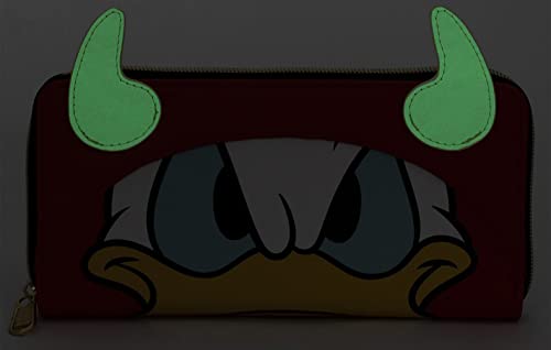Loungefly Donald Duck Devil Cosplay Wallet - Entertainment Earth Exclusive
