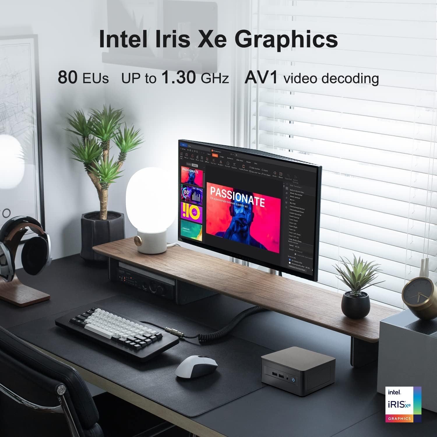 Intel NUC 13 Pro Arena Canyon, Core i5-1340P CPU, 4.6 GHz Frequency, 12C 16T, Iris Xe Graphics GPU, 16GB DDR4, 1TB SSD, Windows 11 Pro, 8K 4-Screen Display, WiFi 6E, BT5.3 for Business, AI Creation