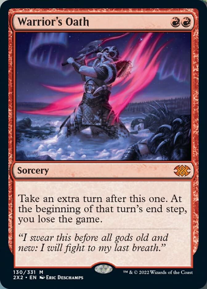 Magic: the Gathering - Warrior's Oath (130) - Double Masters 2022