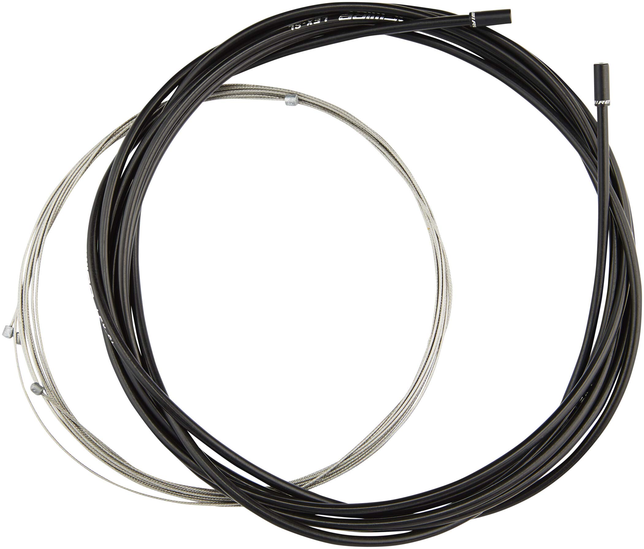 Jagwire Sport Shift XL Kit-Black Adult Unisex Shift Sleeves and Cables, Black, One Size