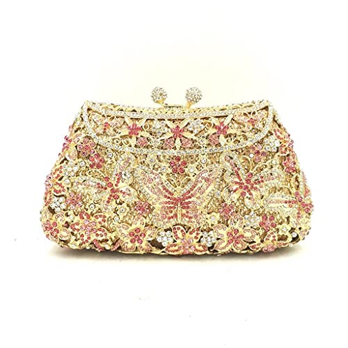 MJWDP Clutches Women Evening Party Bag Crystal Purses Crystal Clutches Bridal Wedding Party Small Purses