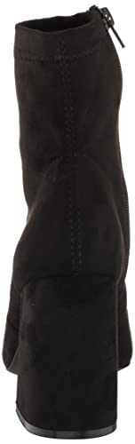 Madden Girl Women's Swift Fashion Boot, Black Fabric, 6