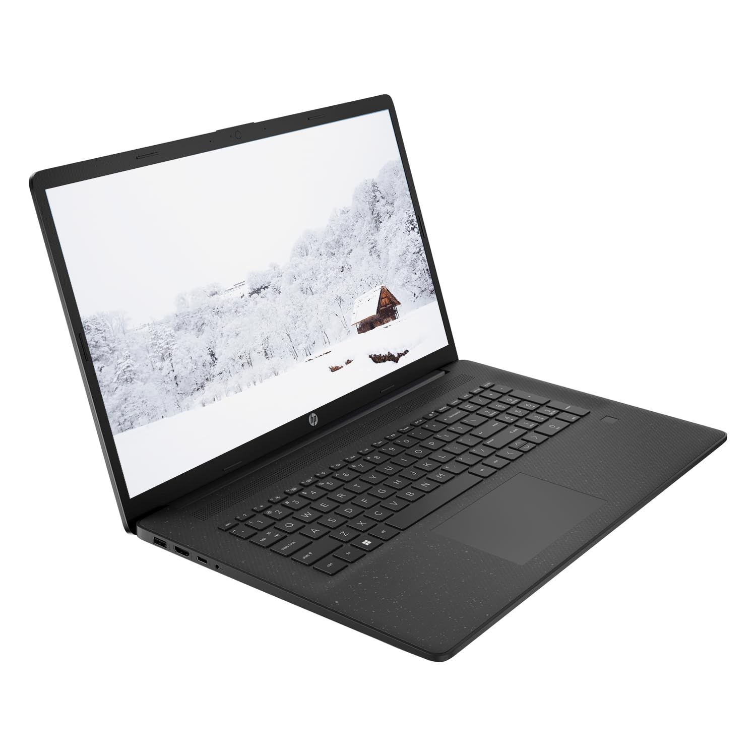 HP 2023 Newest Laptop, 17.3" FHD Display, AMD Ryzen 5 5625U Processor (Beats i7-1165G7), 32GB RAM, 2TB PCIe NVMe SSD, Fingerprint Reader, HDMI, Webcam, Wi-Fi, Bluetooth, Windows 11 Home, Jet Black