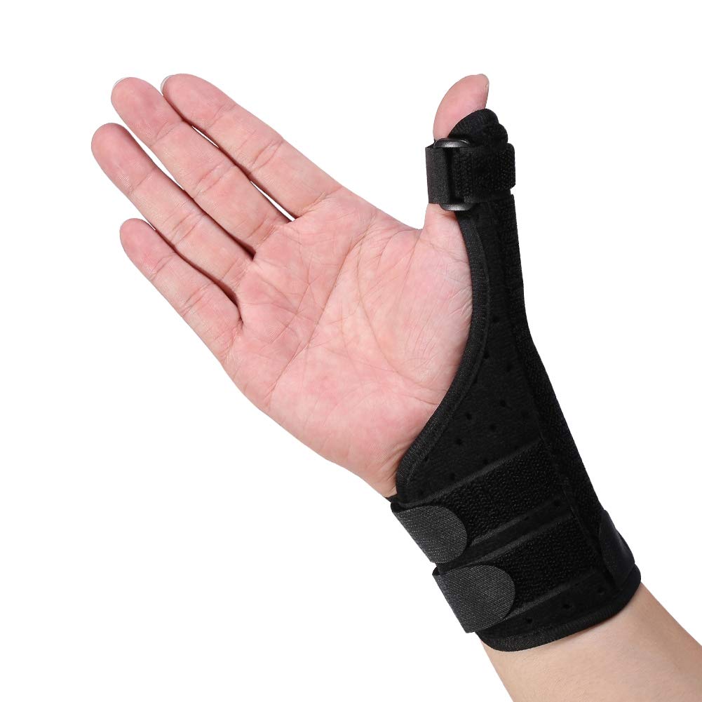 Jimfoty Thumb Brace, Thumb Splint Arthritis Thumb Splint, Thumb Stabilizer, for Arthritis Sprains Soft Tissue Injuries for Left or Right Hand