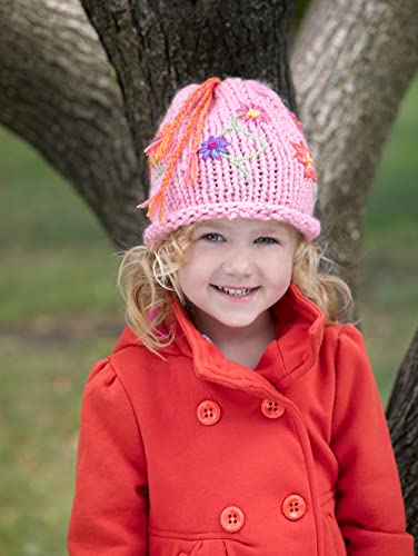 Lion Brand Yarn - Wool-Ease Thick & Quick - Solid Colors - 3 Pack with Pattern Cards in Color - 640-103 (Blossom)