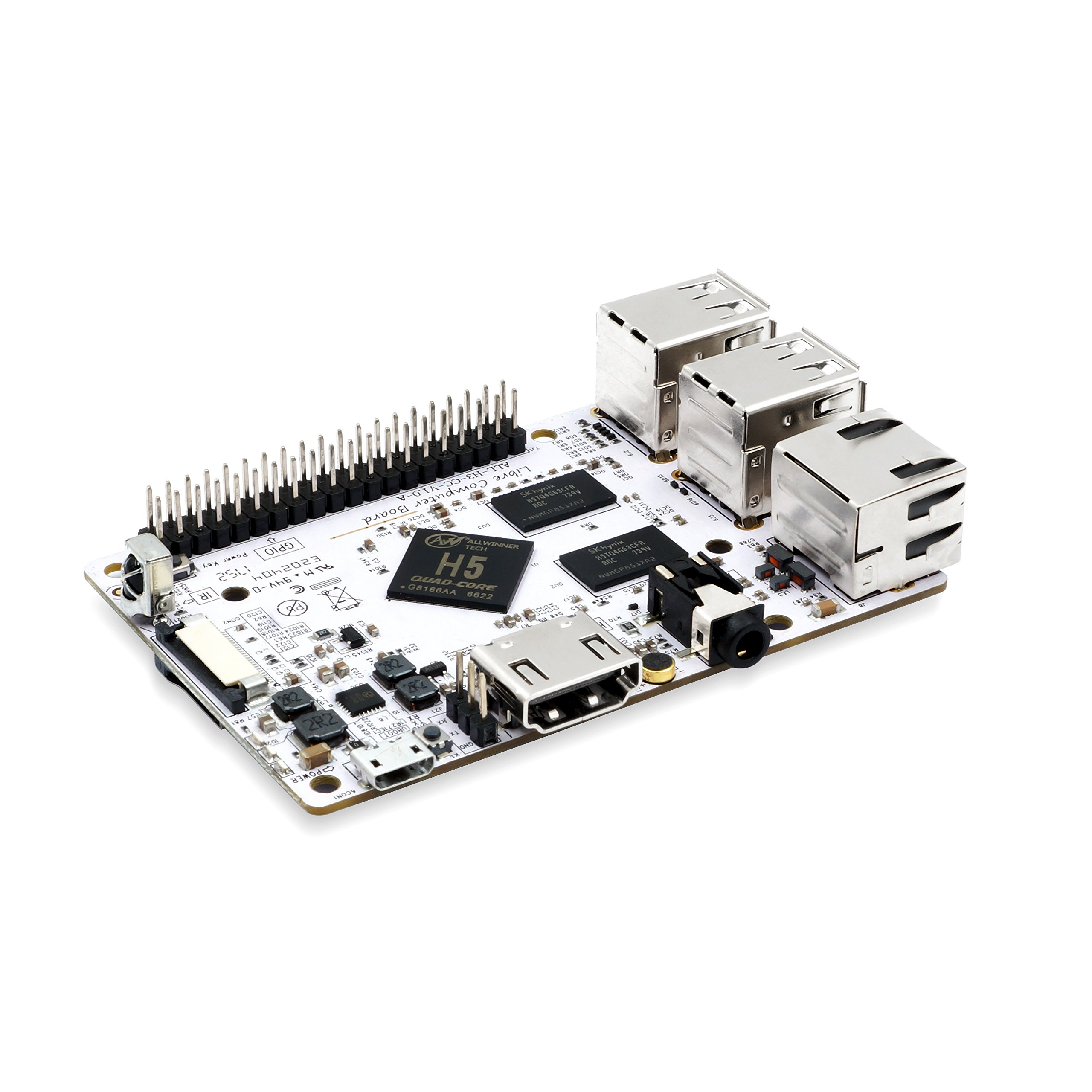 Libre Computer Tritium Single Board ARM SBC ALL-H3-CC H5 2GB Mini Computer