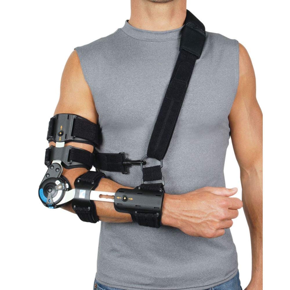 Innovator X Post-Op Elbow Brace, Innovator X Post-Op Elbow Brace, Left, Comfortable Elbow Support for After Surgery or Operations, Used for Arm Injuries, Sprains, Strains, and Recovery