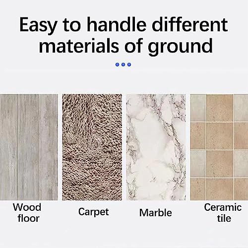 HONUNG Sweeping Robot Vacuum Cleaner, Ultra-Quiet 3-in-1 Mini Cleaning Machine, Multifunctional Suction Robotic Vacuums USB Charging Household Vacuum Cleaner for Home Cleaning