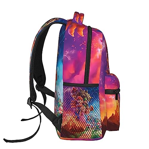 ZADIKO Anime Backpack, 16 Inch Cartoon Multifunction Laptop Daypack for Work/Travel/Outdoor (Anime1)