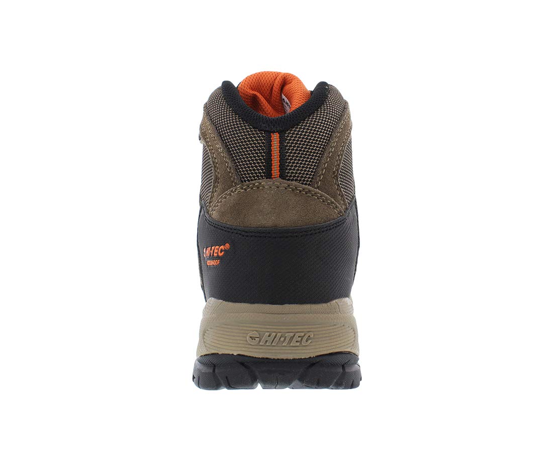 HI-TEC Mens Ridge Mid Brown Hiking Boots Boots 9.5