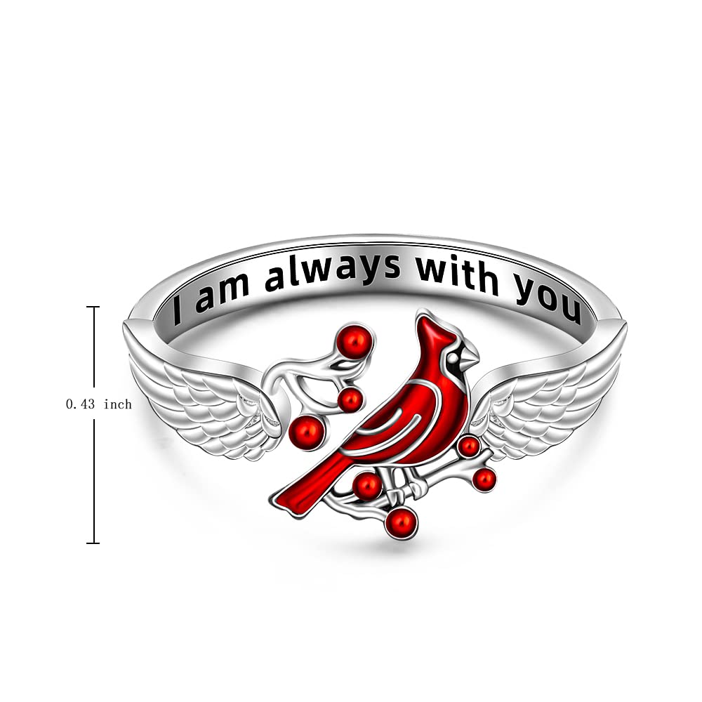 LOVGIFSET Purity Ring True Love Waits Ring Cross Rings for Women Love Purity Sterling Silver Cross Infinity Size 6