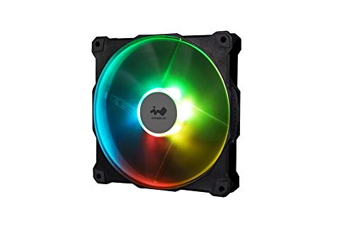 InWin Jupiter AJ140 Addressable RGB Triple Fan Kit 140mm High Performance Cooling Computer Case Fan Cooling with Control (AJ140-3PK)