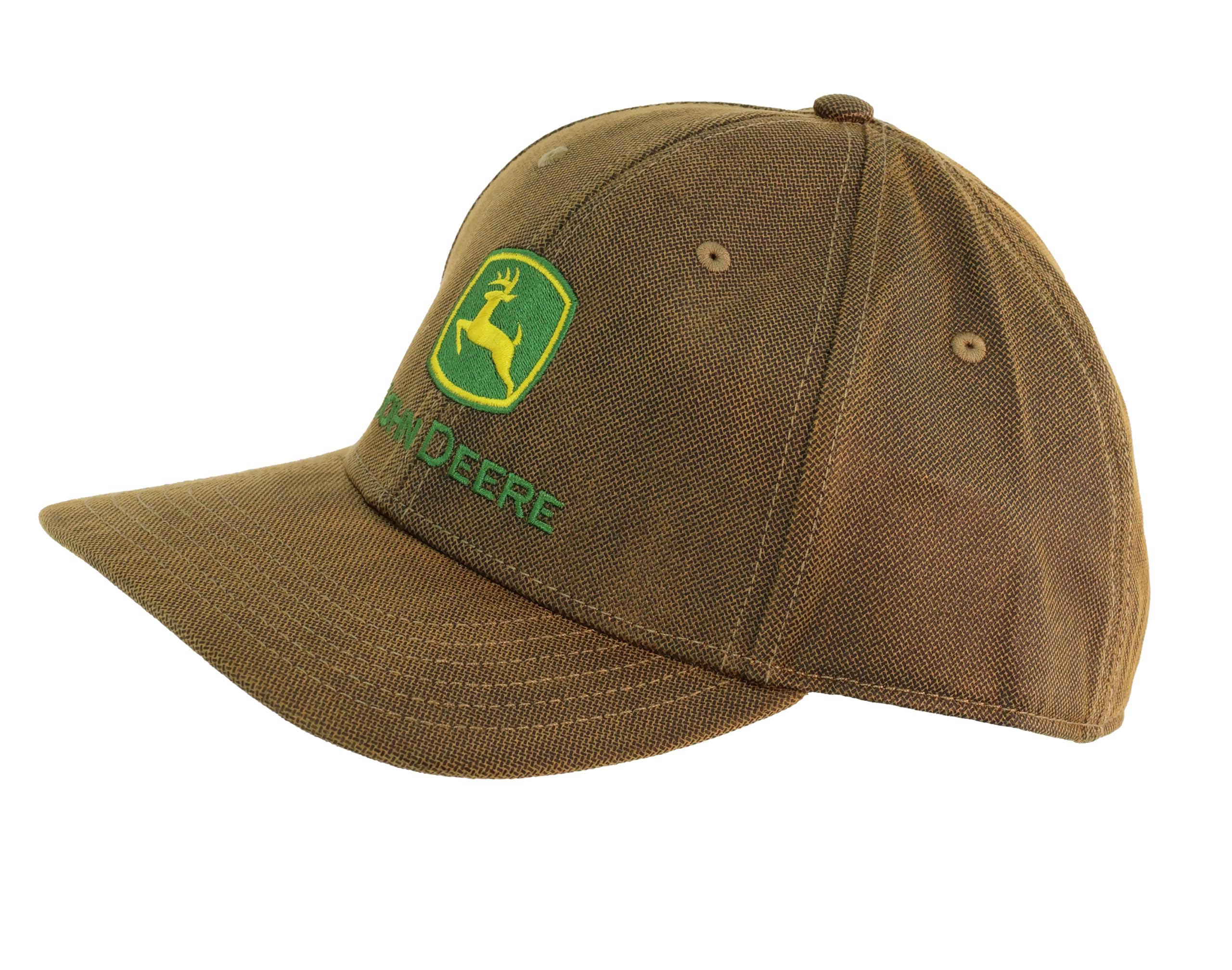 John Deere Heather Oil Skin Cotton-Brown-One Size