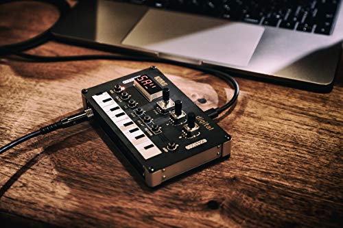 Korg Nu:tekt NTS-1 Programmable Synthesizer Kit Bundle with MIDI Cable and Austin Bazaar Polishing Cloth