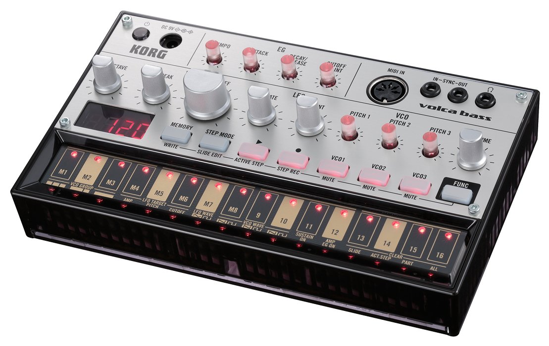 Korg Volca Drum Digital Percussion Synthesizer Bundle with Power Supply and Austin Bazaar Polishing Cloth