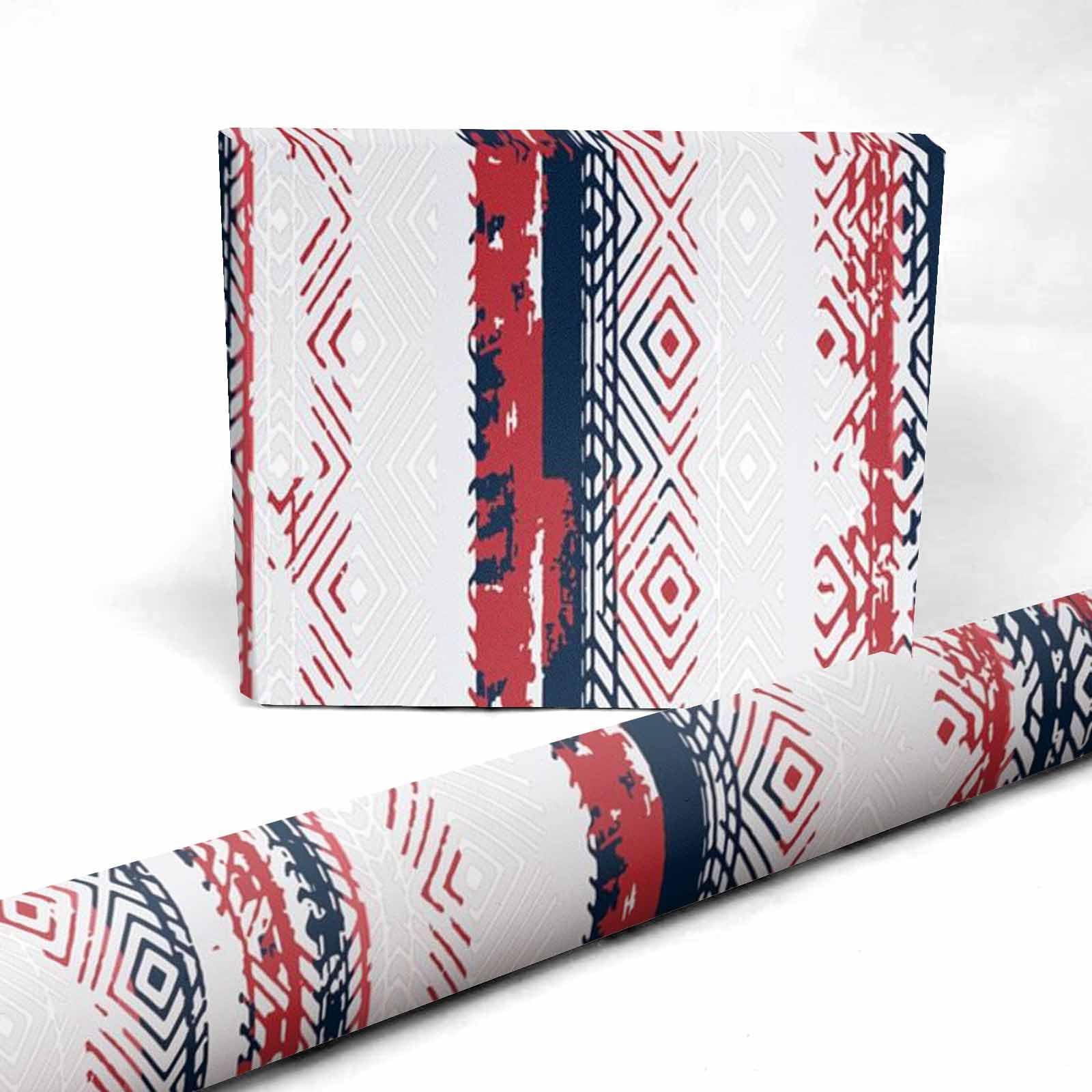 InterestPrint Rustic Abstract Stripe Gift Wrapping Paper Packaging Materials Craft Paper Florist Supplies Holiday Wedding Birthday Decoration 3 Pieces