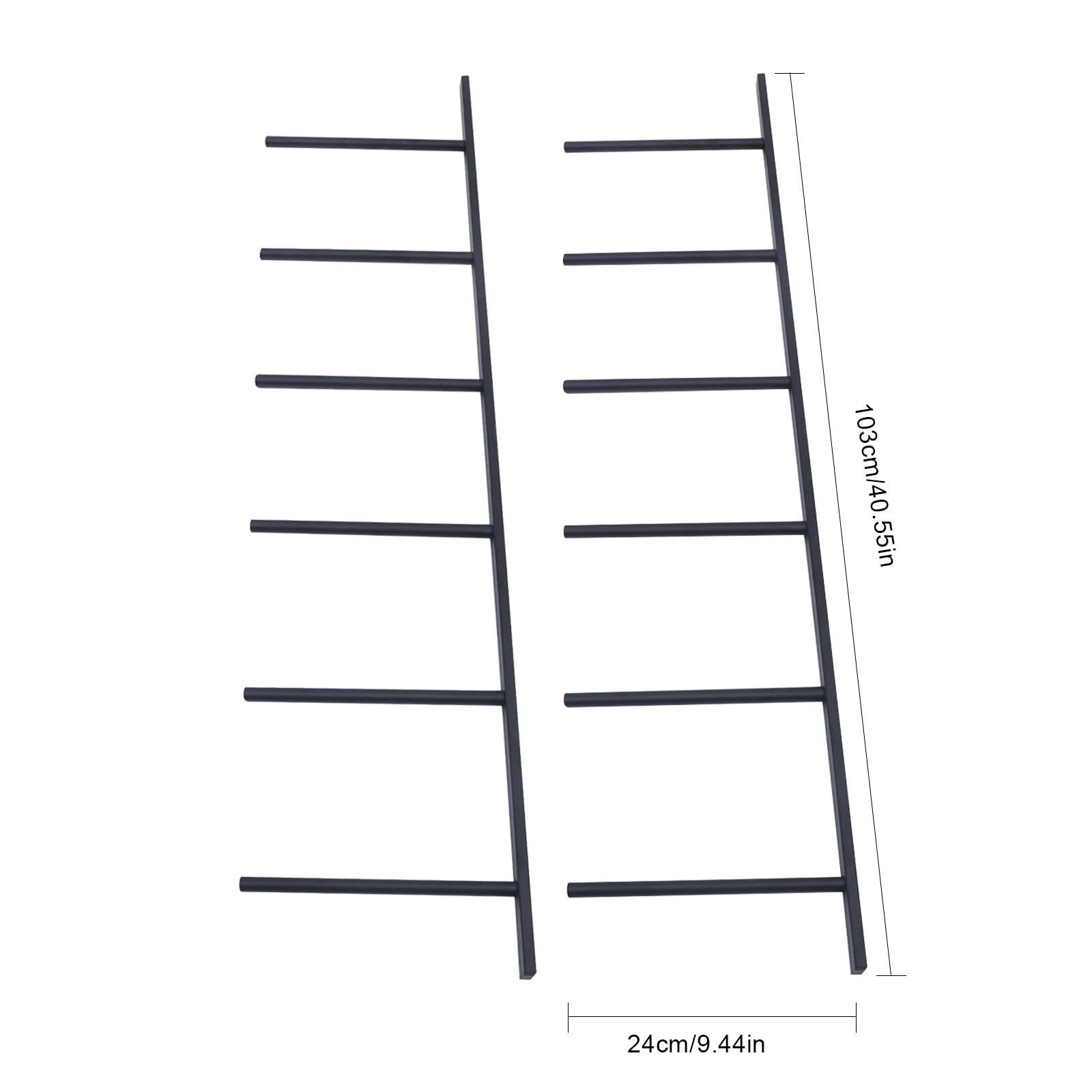 LOYALHEARTDY Multilayer Yoga Mat Storage Rack Wall Mounted Foam Roller Storage Rack Metal Large Capacity Mat Display Rack for Install Yoga Strap Yoga Accessories Resistance Bands